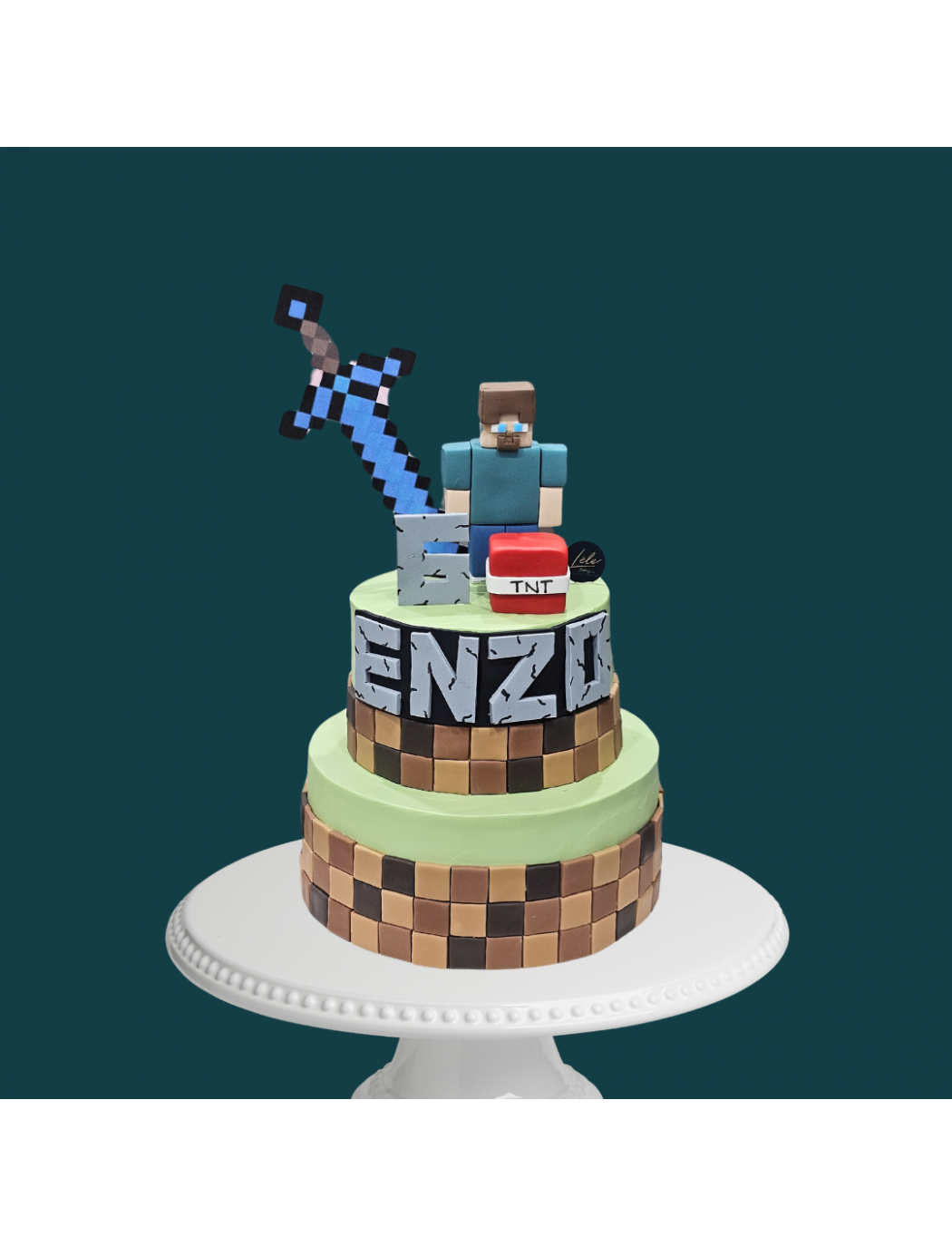 Minecraft Sword Cake in Singapore – Epic Cake for Gamers & Birthdays