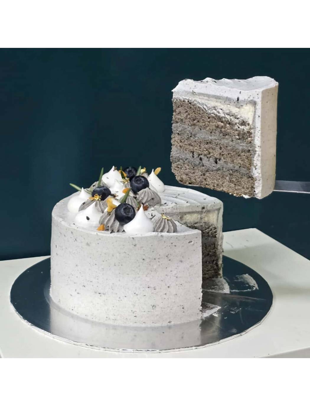 Black Sesame Cake – Rich, Nutty & Premium Flavours | LeLe Bakery SG