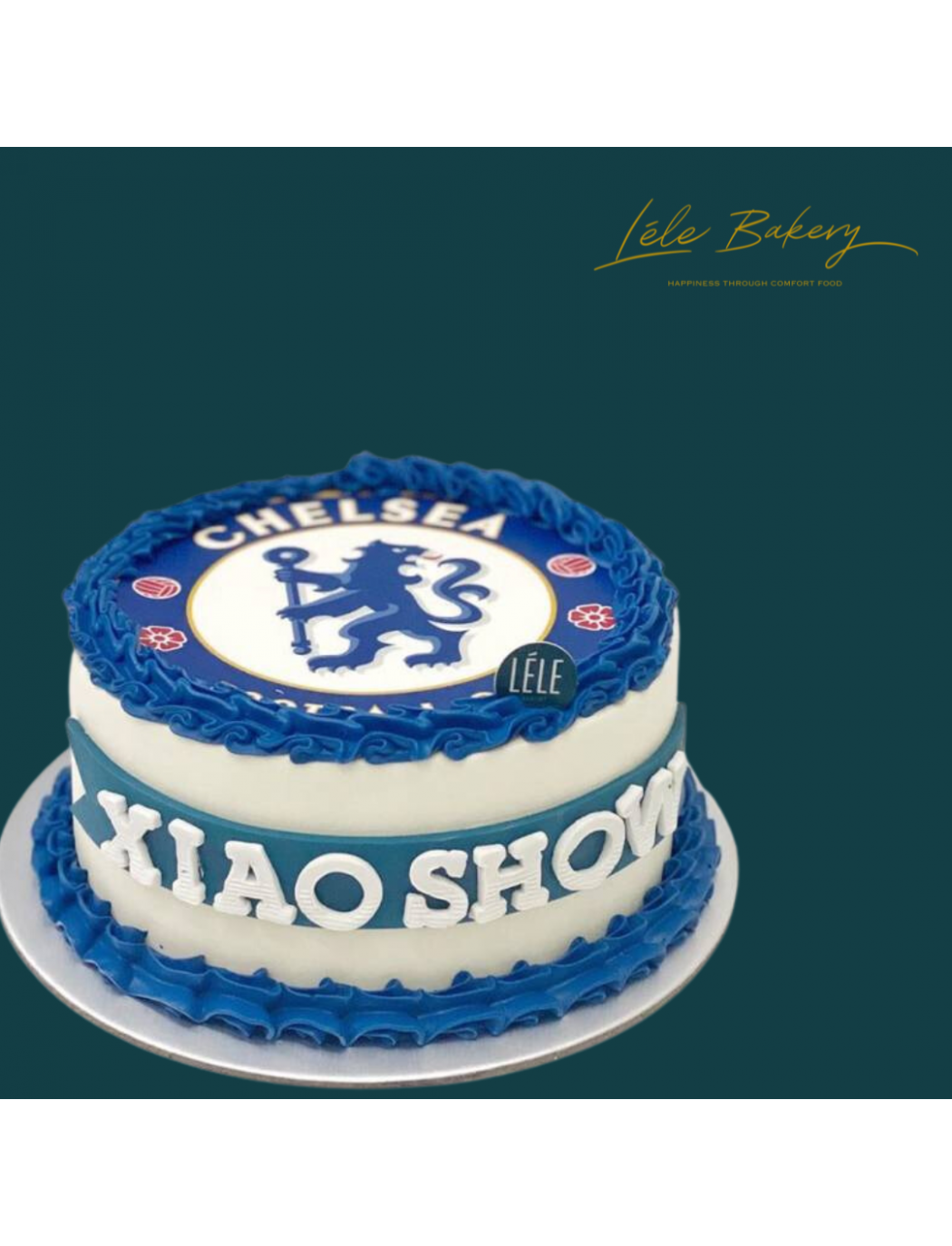 Custom 2D Chelsea FC Logo Cakes - Celebrate Like a True Blue | Lele Bakery