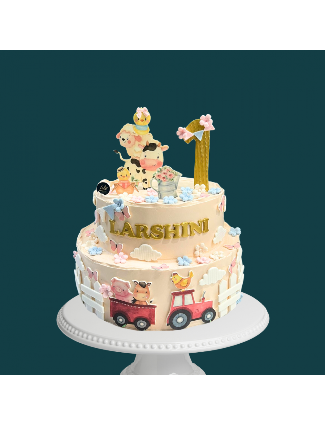 Order 2D Edible Print Farm Cake in Singapore - Delicious & Customizable ...