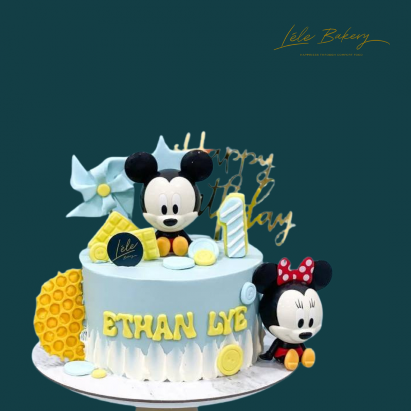 Adorable Baby Mickey and Minnie Cakes for Magical Celebrations | Lele ...