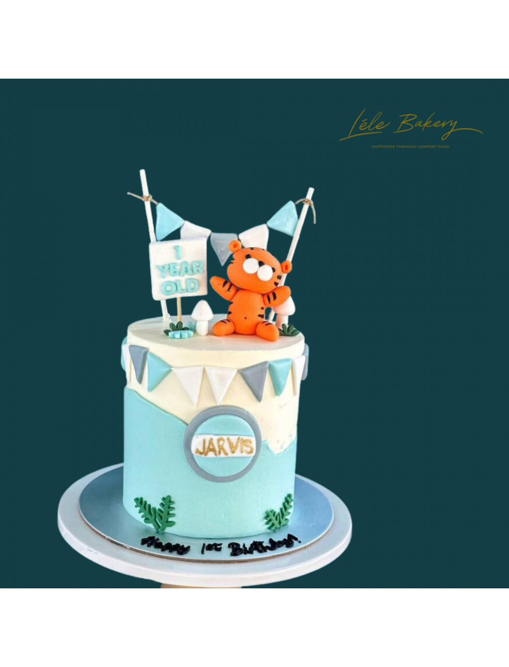 Tiger Cakes for Wildlife Themed Celebrations | Lele Bakery