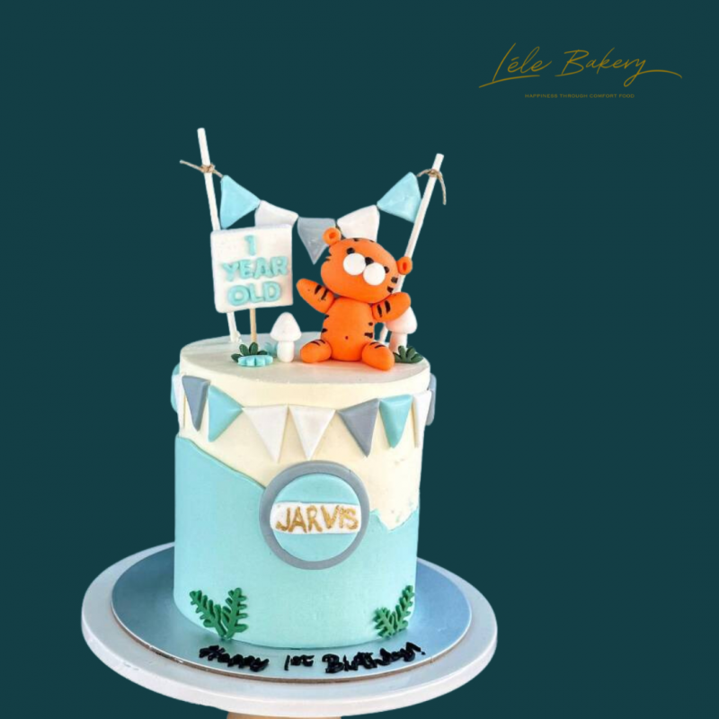 Tiger Cakes for Wildlife Themed Celebrations | Lele Bakery