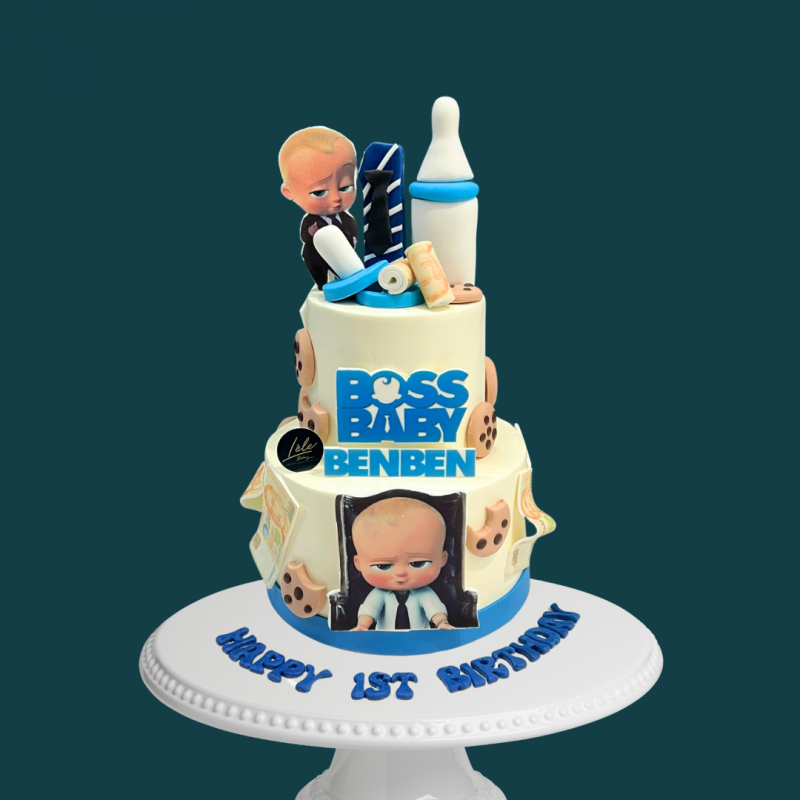 Custom Boss Baby and Money Cake Singapore - Unique Birthday ...