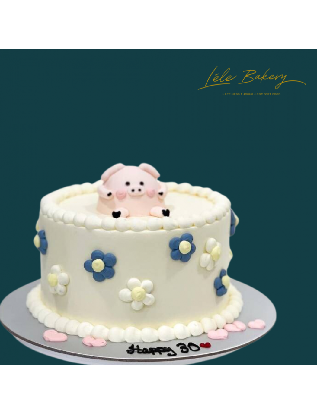 Adorable Buttercream Piggy Cake | Perfect for Parties & Celebrations ...
