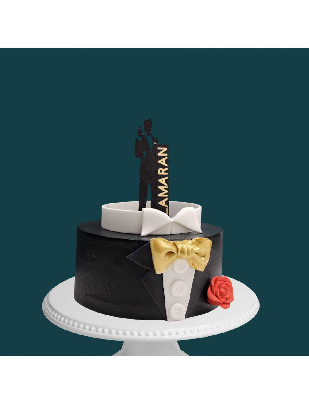 Gentlemen Suit Cake | Stylish Custom Cakes for Elegant Celebrations in ...