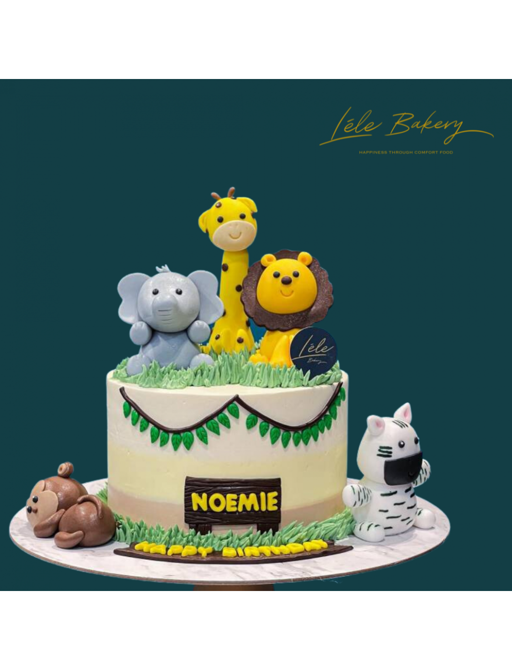 Exotic Animal Jungle Cakes for Wild Celebrations | Lele Bakery