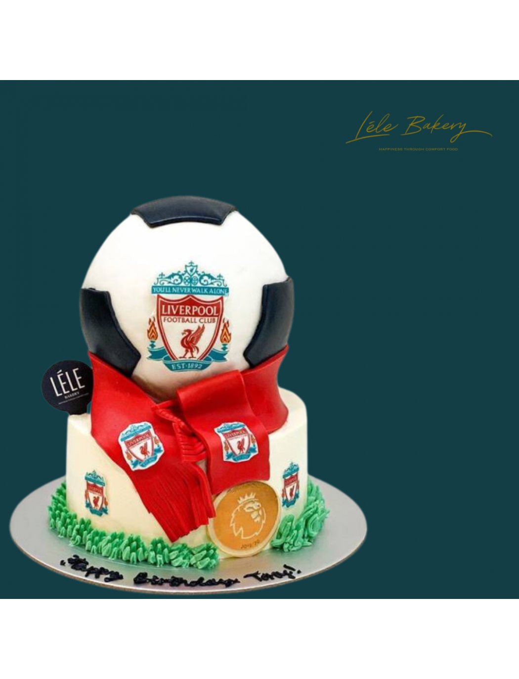 Liverpool Soccer Ball Cake | Celebrate with a Premier League Favorite ...