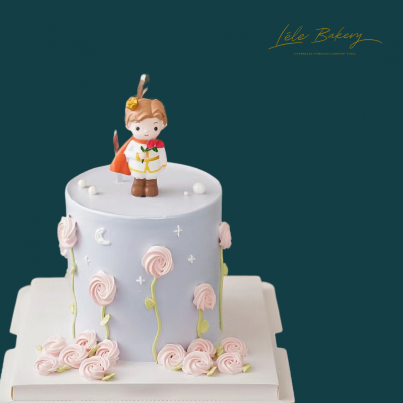 Pastel Little Prince Cake | Whimsical Children's Storybook Party Cakes ...