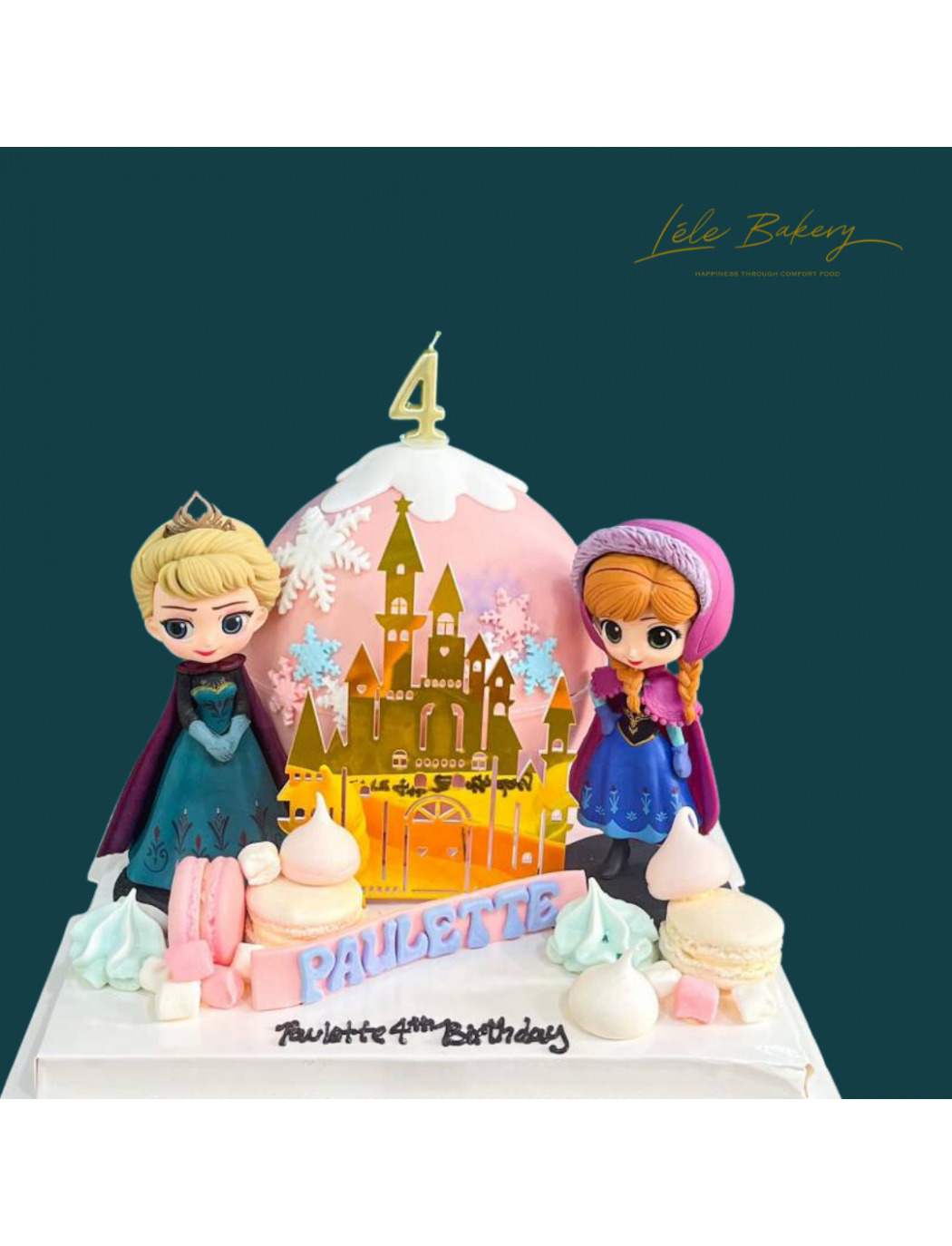 Pink Elsa and Anna Piñata Cake | Magical Disney-Themed Party Cakes ...
