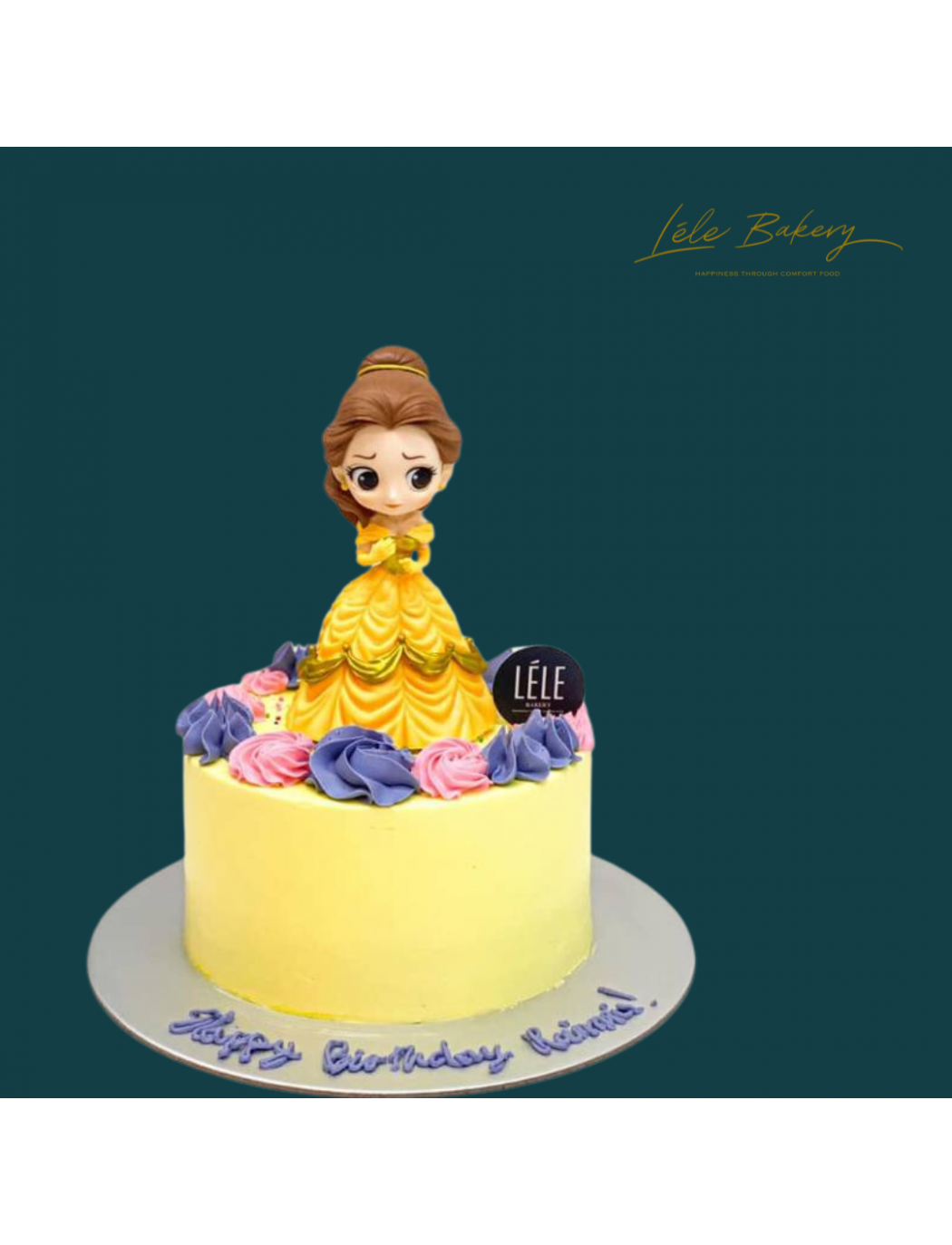 Princess Belle Cake | Enchanting Disney Princess-Themed Party Cakes ...