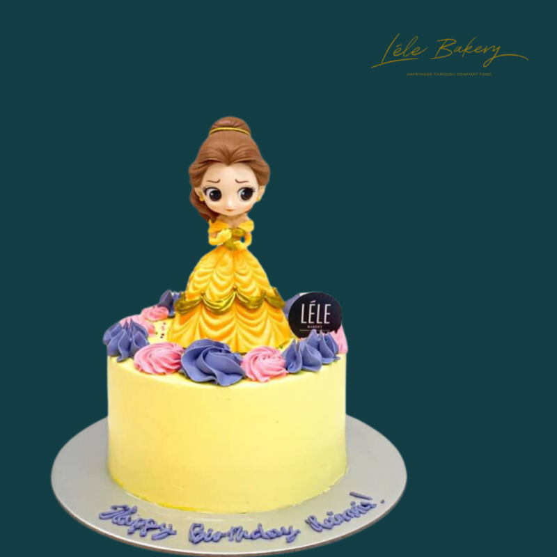 Princess Belle Cake | Enchanting Disney Princess-Themed Party Cakes ...
