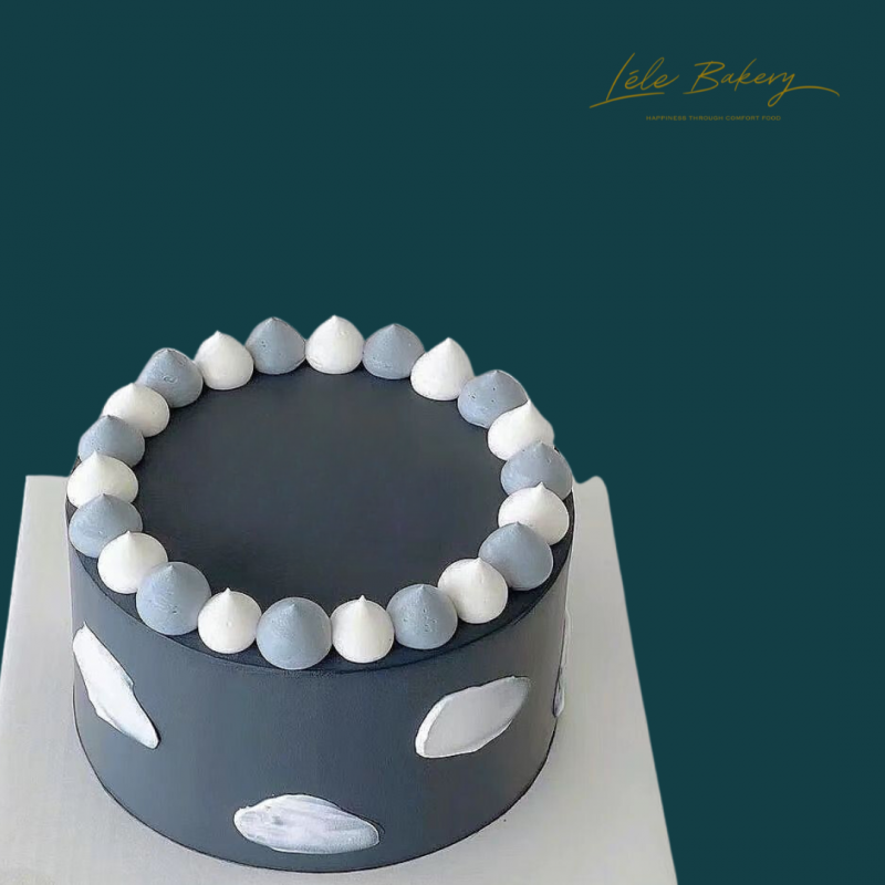Shades of Grey Birthday Cake | Best customised Cake | Minimalist Cake