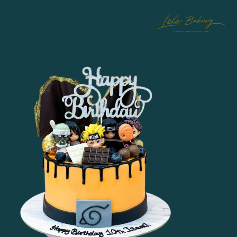 Team Naruto Cake | Anime-Themed Party Cakes | Lele Bakery Singapore