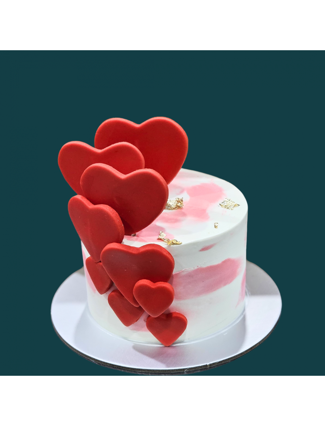 Hearts Mini Cake | Cute & Delicious Treats in Singapore