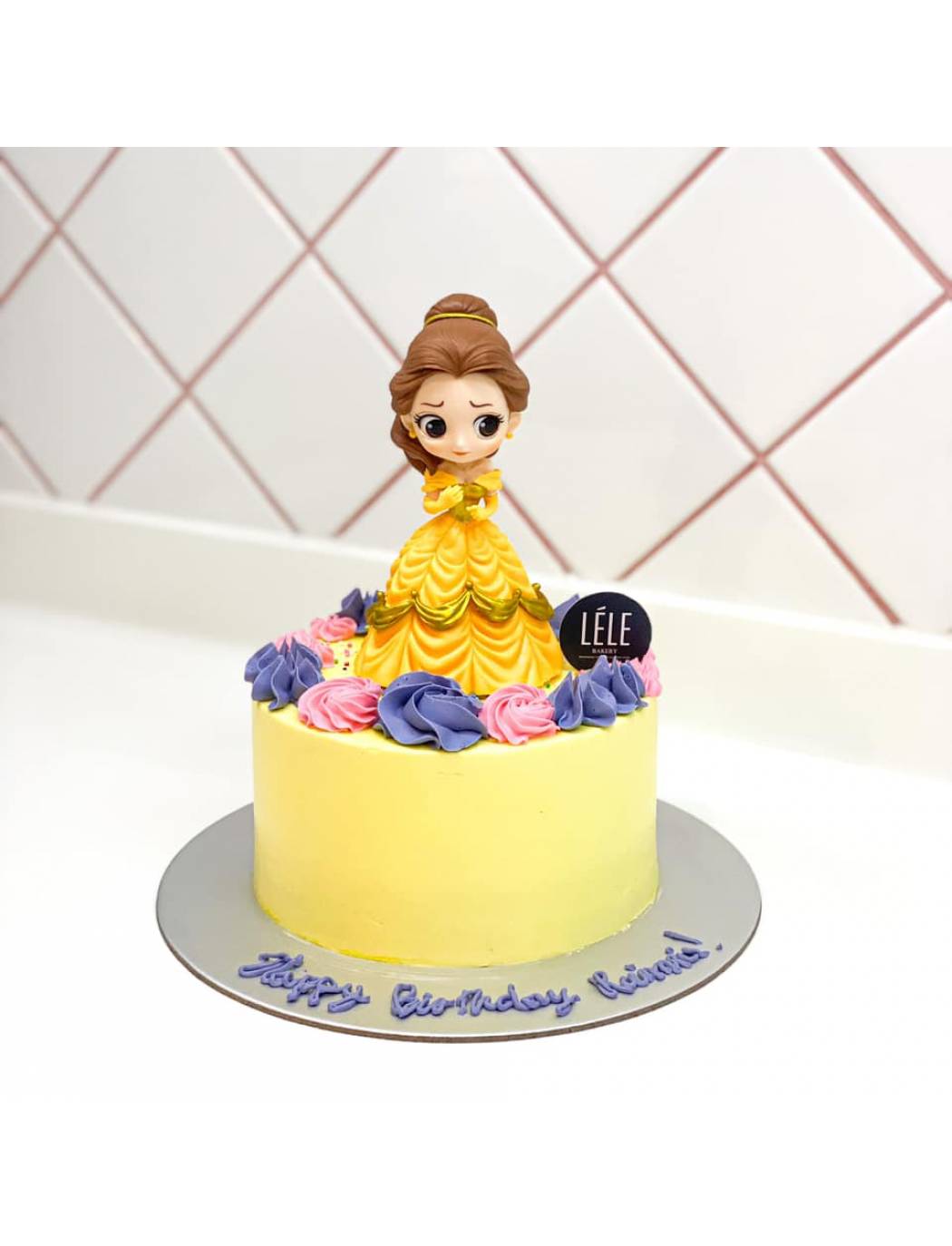 Princess Belle Cake - | Kids Customised cake